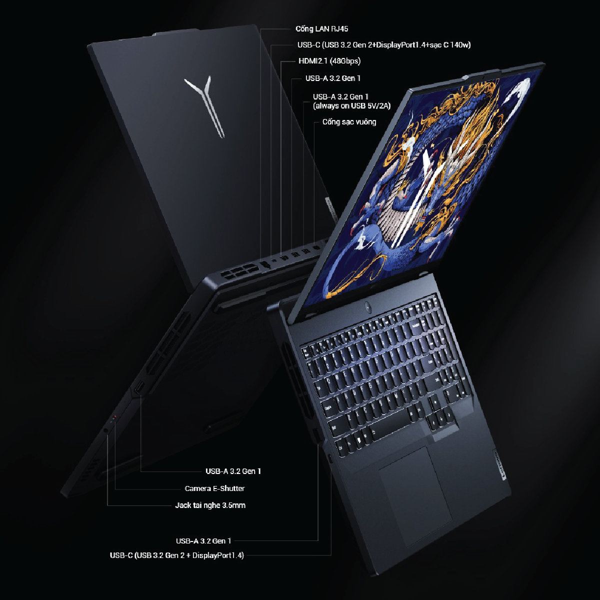 Legion 5 Pro Y9000P 2024 I9-14900HX 16GB 32GB RAM 1TB SSD RTX 4060